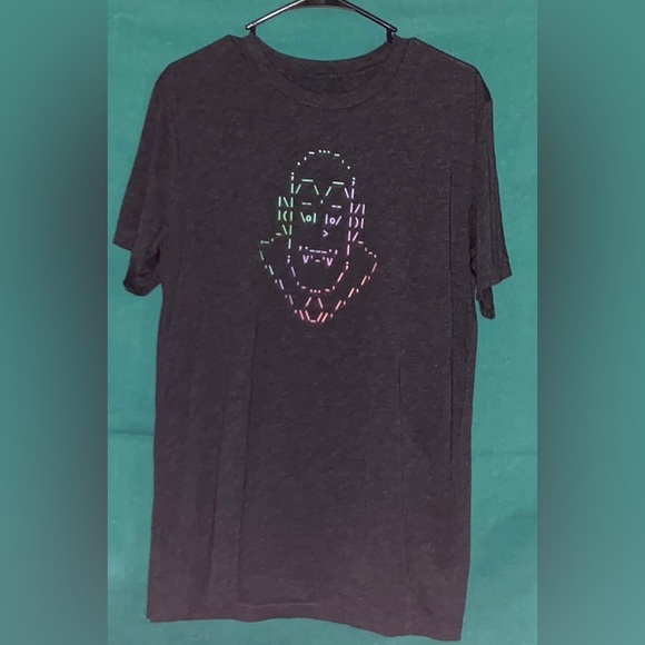 Dracula Shop | Shirts | Dracula Character Composed Of Ascii Characters ...